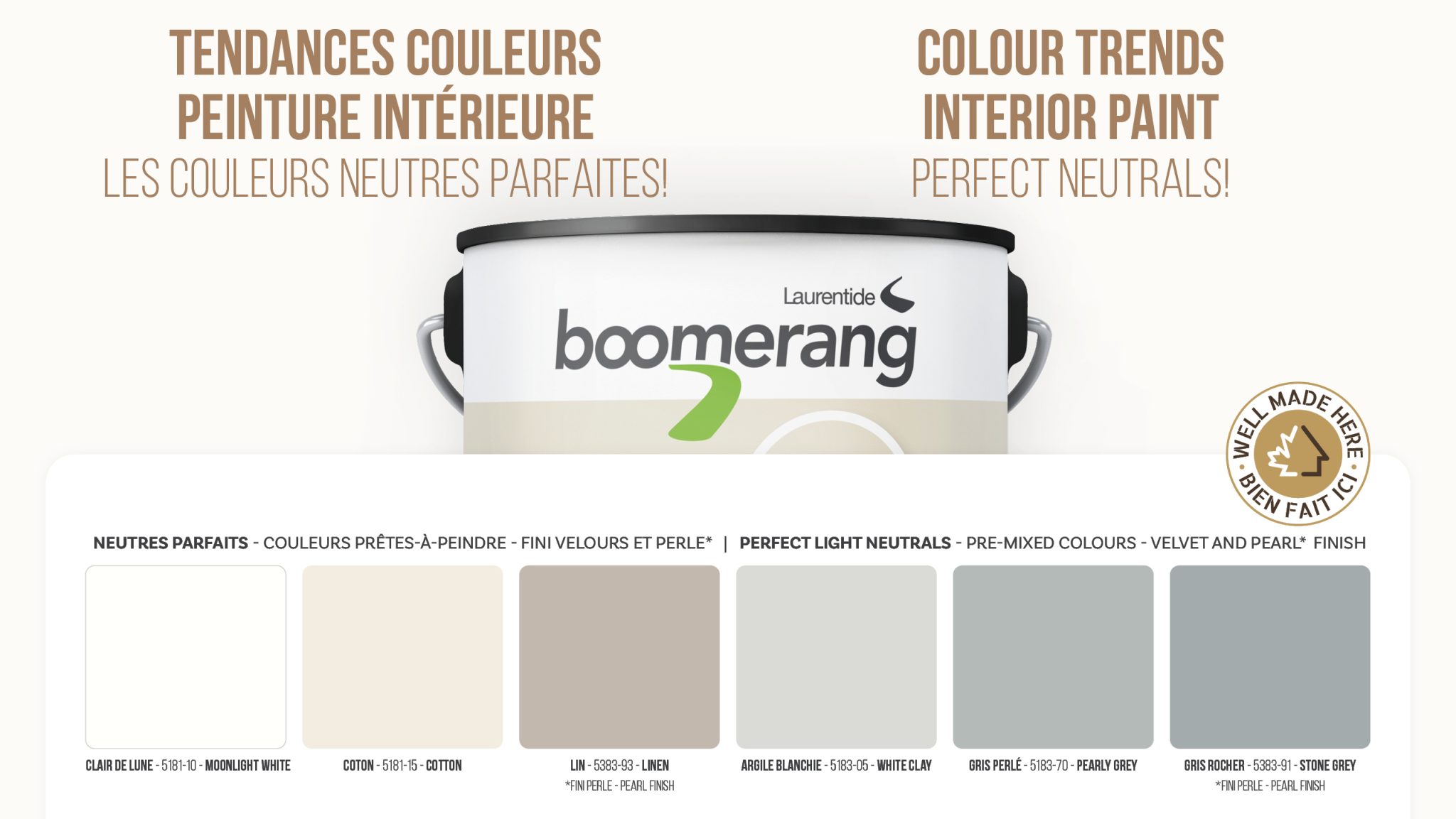 Peinture intérieure - Boomerang Paint