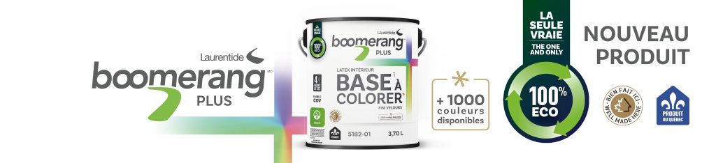 Boomerang PLUS Base à Colorer - Boomerang Paint